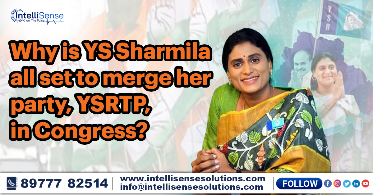 Why is YS Sharmila all set to merge her party, YSRTP, in Congress?